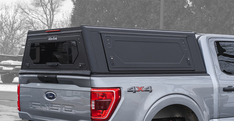 ALU-CAB CONTOUR CANOPY FORD F150 5.5' (2021+) BLACK – Mule Expedition ...