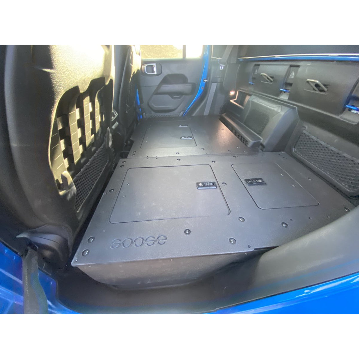 GOOSE-GEAR JEEP GLADIATOR REAR SEAT DELETE HIGH PLATFORM – Mule ...
