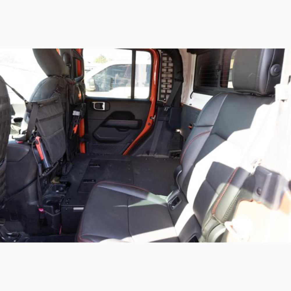 GOOSE GEAR JEEP GLADIATOR JT SEAT DELETE PLATE SYSTEM EXTENDED PLATFOR ...