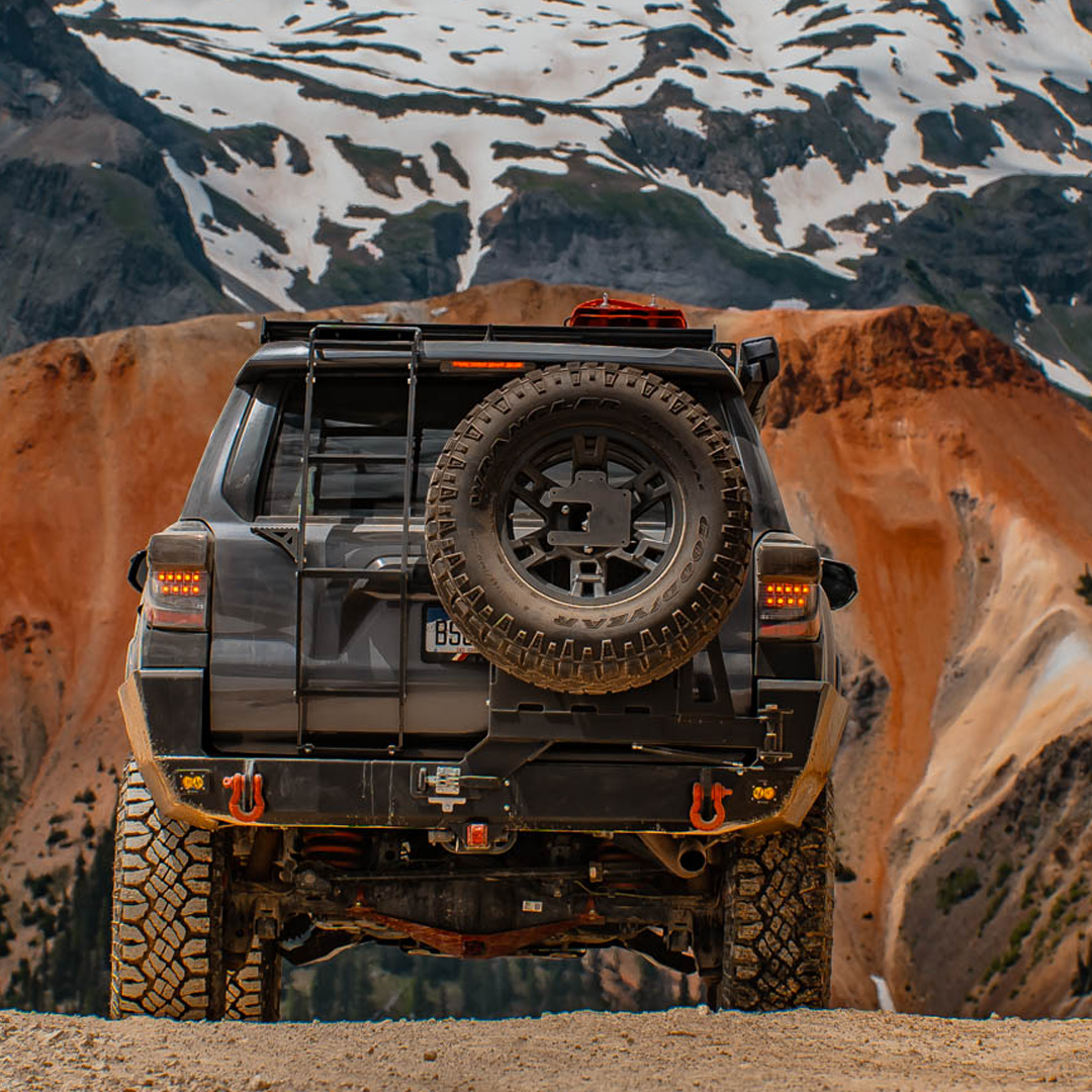 5th Gen 4Runner Rear Bumper | Dual Swing-out | C4 Fabrication – Mule ...