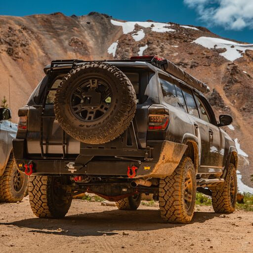 5th Gen 4Runner Rear Bumper | Dual Swing-out | C4 Fabrication – Mule ...