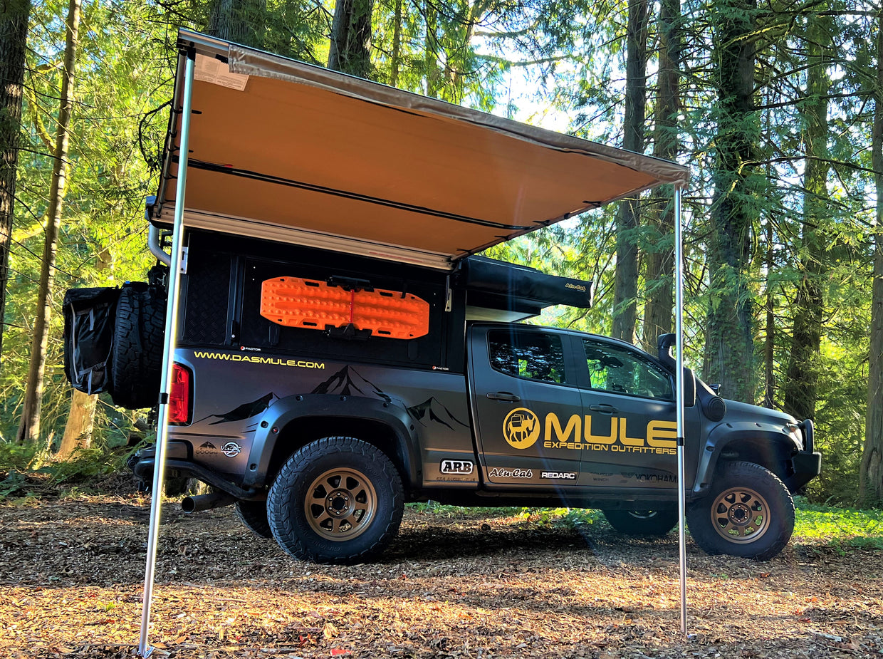 Awning Brackets for AluCab Canopy | Taco Vinyl – Mule Expedition Outfitters
