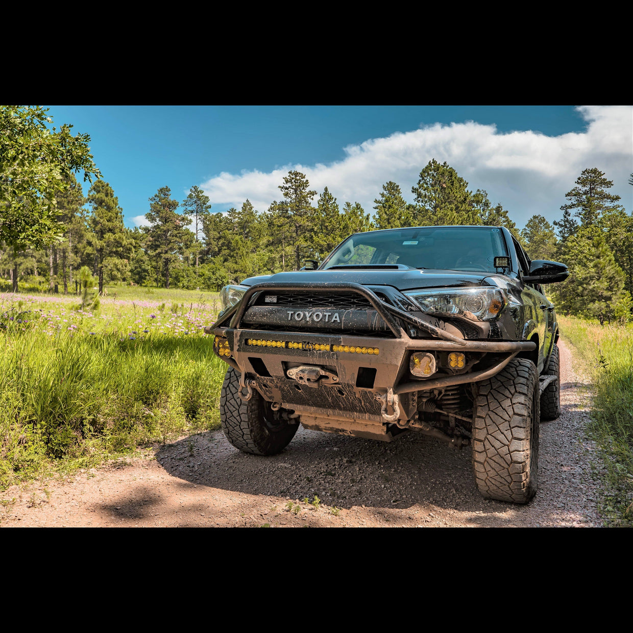 5th Gen 4Runner Hybrid Front Bumper | Winch Ready | C4 Fabrication ...
